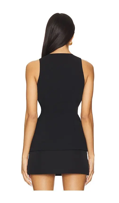Good American Luxe Suiting Sculpted Vest
