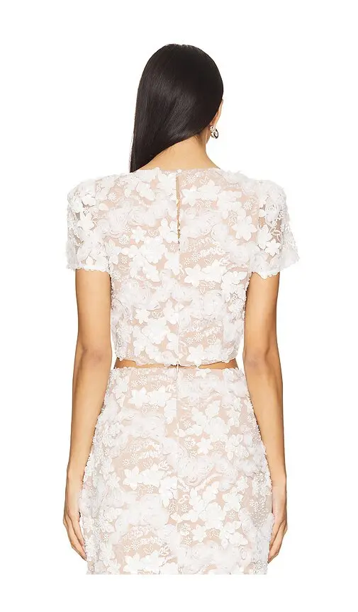 ELLIATT Vonni Sequestrated Floral Crop Top