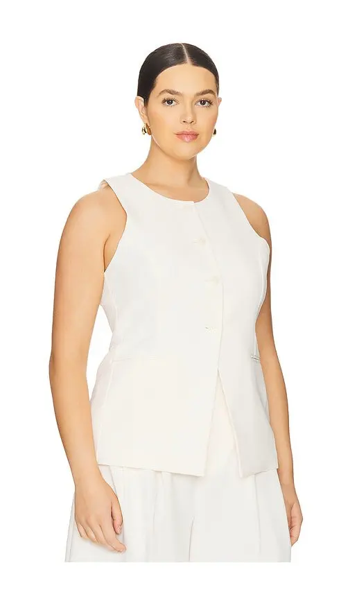 Good American Luxe Suiting Sculpted Vest