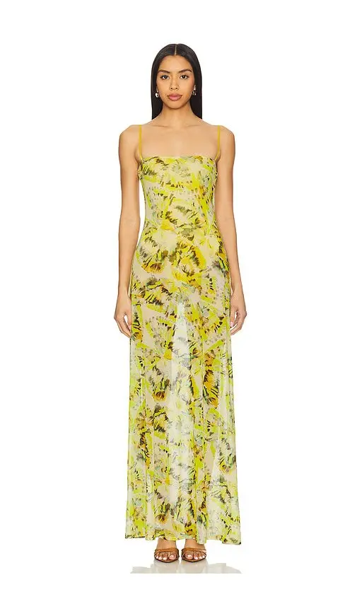 AFRM Shea Dress In . Also - Green