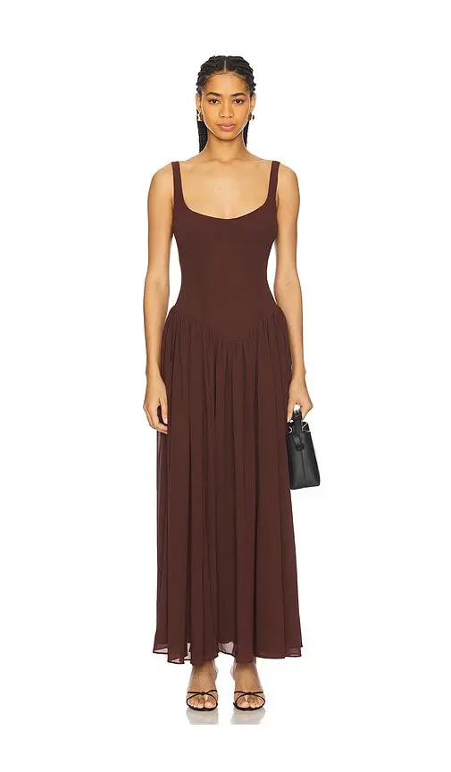 Bardot Briann Maxi Dress - Brown