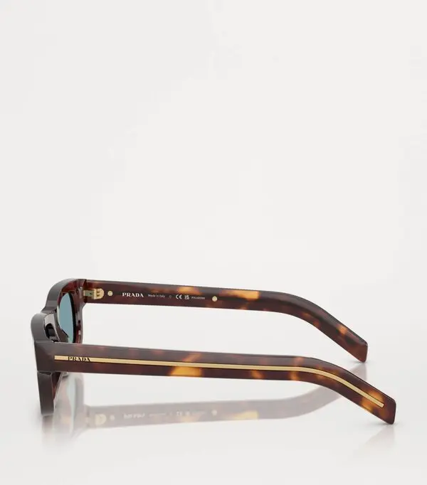 Prada Acetate Prb11s Sunglasses - Brown