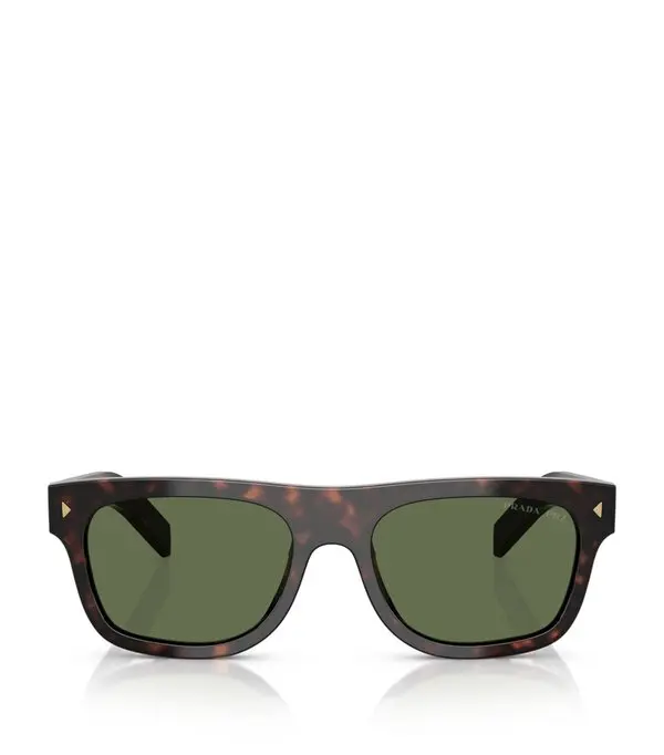 Prada Acetate Sunglasses - Brown