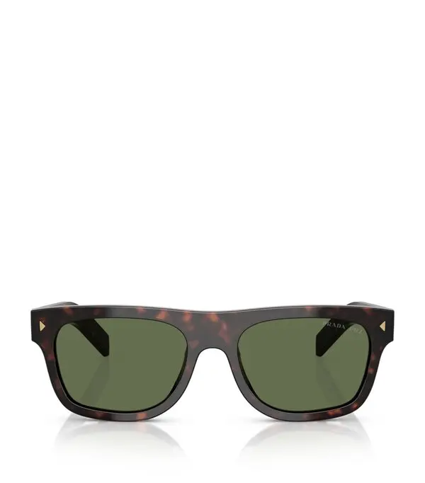 Prada Acetate Sunglasses - Brown