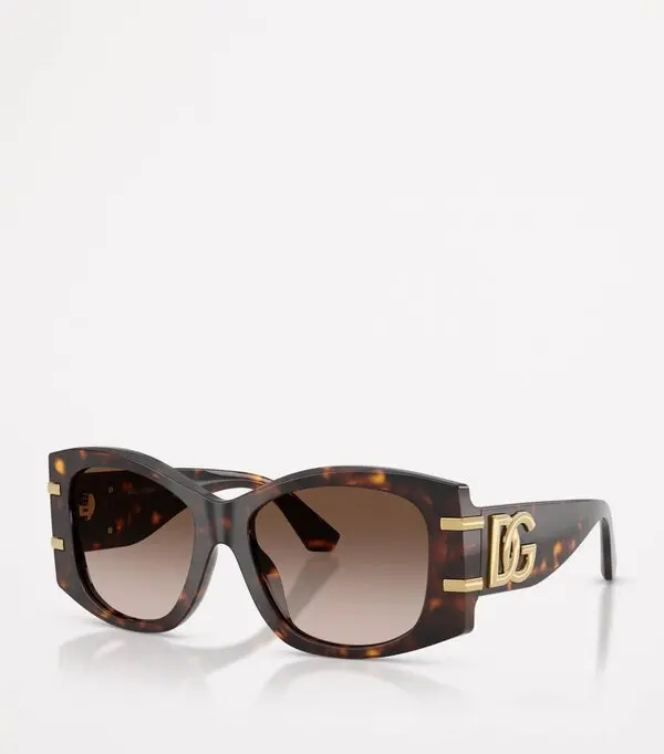 Dolce & Gabbana Dg Griffe Sunglasses - Brown