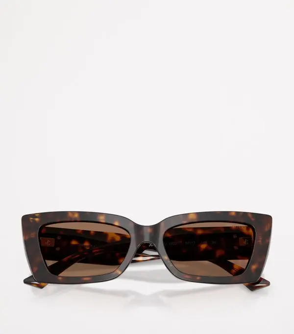 JIMMY CHOO Tortoiseshell Cat Eye Sunglasses