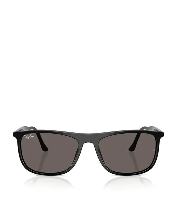 Ray-ban Rb2216 Rectangle Sunglasses - Black
