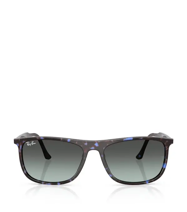 Ray-ban Rb2216 Rectangle Sunglasses - Blue