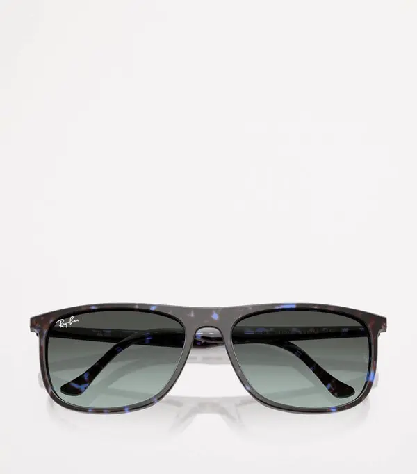Ray-ban Rb2216 Rectangle Sunglasses - Blue