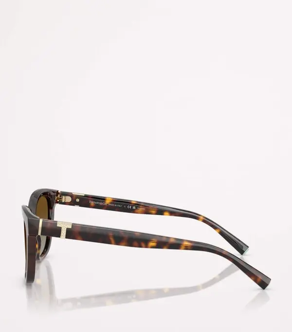 Tiffany & Co. Acetate Square Sunglasses - Brown