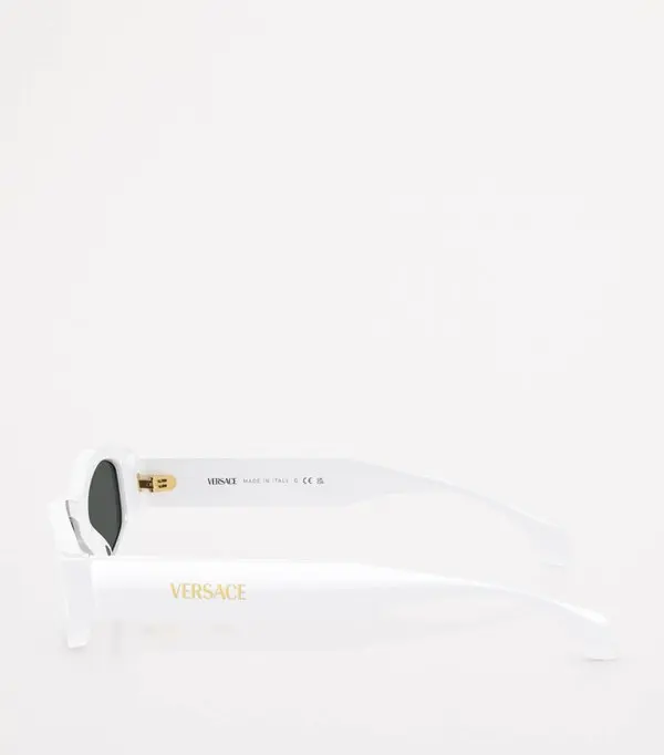 Versace Angular Sunglasses - White