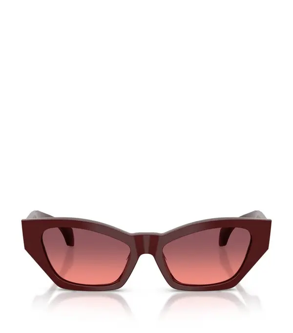 Versace Cat Eye Sunglasses - Red