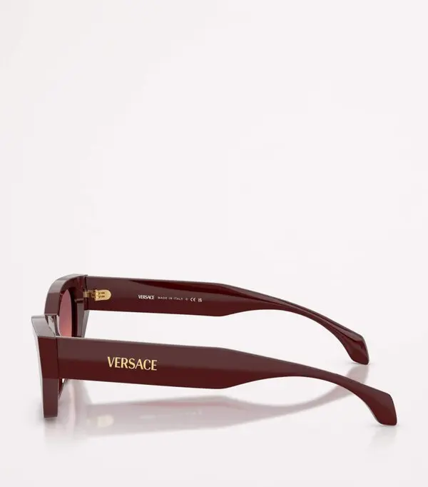 Versace Cat Eye Sunglasses - Red