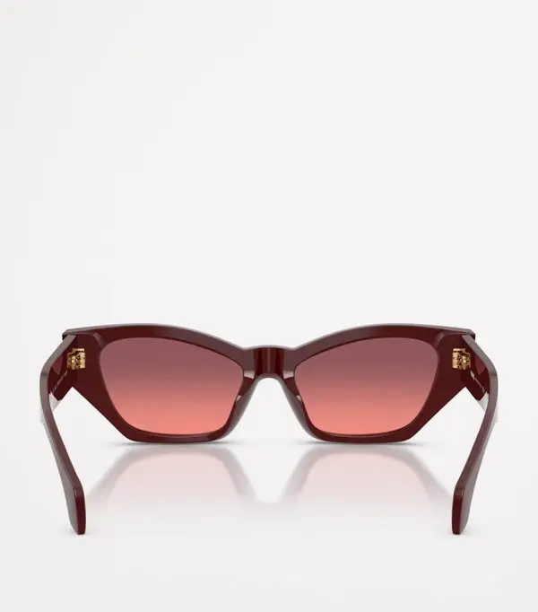 Versace Cat Eye Sunglasses - Red