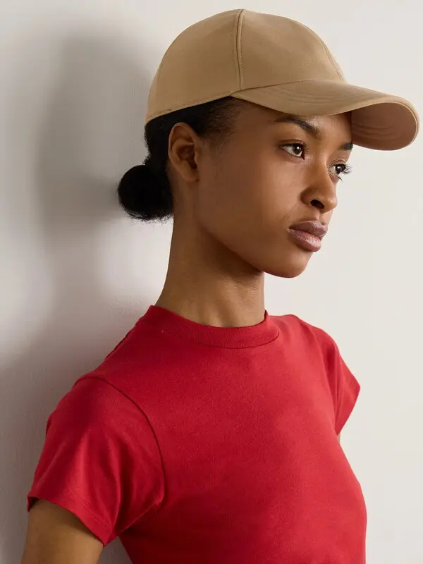 THE ROW Cotton And Cashmere-blend Baseball Cap