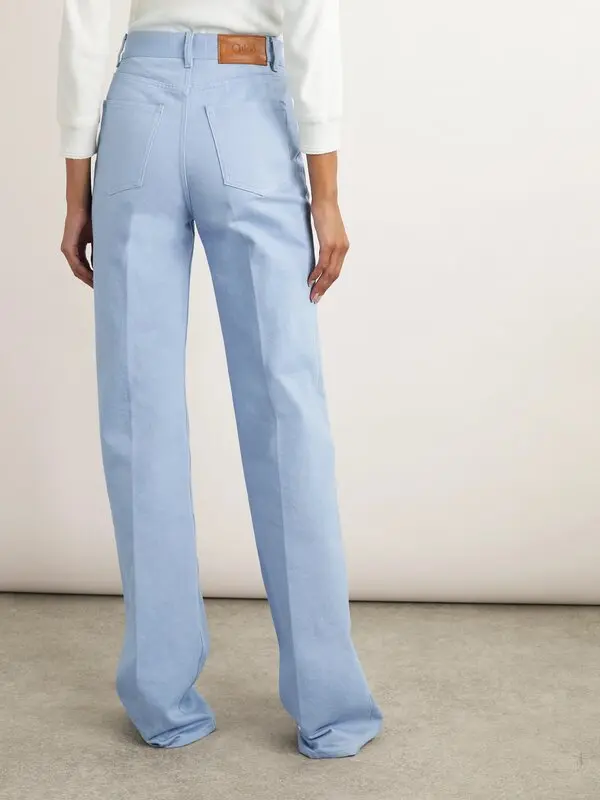 Chloé High-rise Straight-leg Jeans