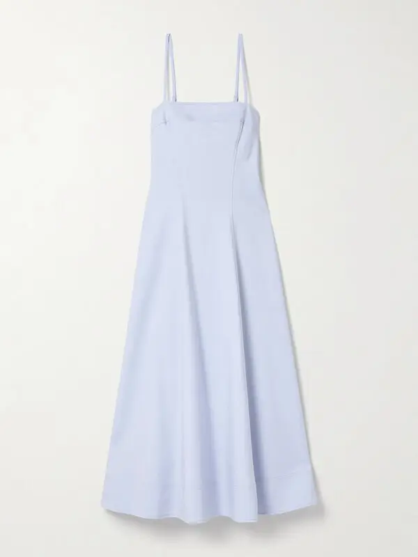 Simkhai Marisol Paneled Maxi Dress - Blue