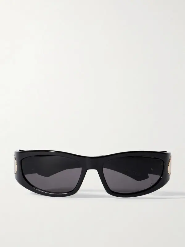 Dior Verydior S3i D-frame Acetate Sunglasses - Black