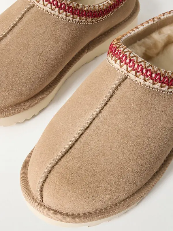 UGG Tasman Wool-blend Fleece-lined Slippers