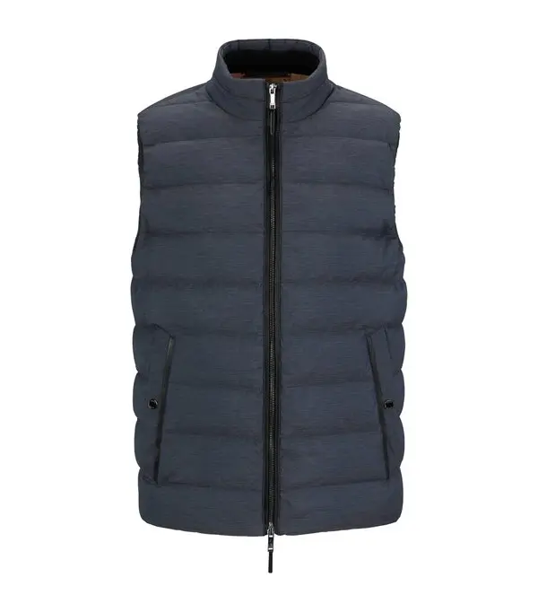 BOSS Melange Padded Gilet