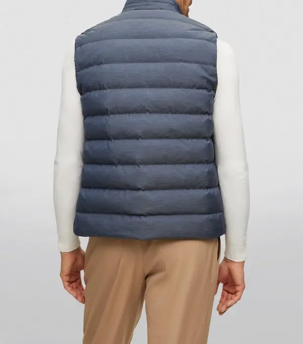 BOSS Melange Padded Gilet