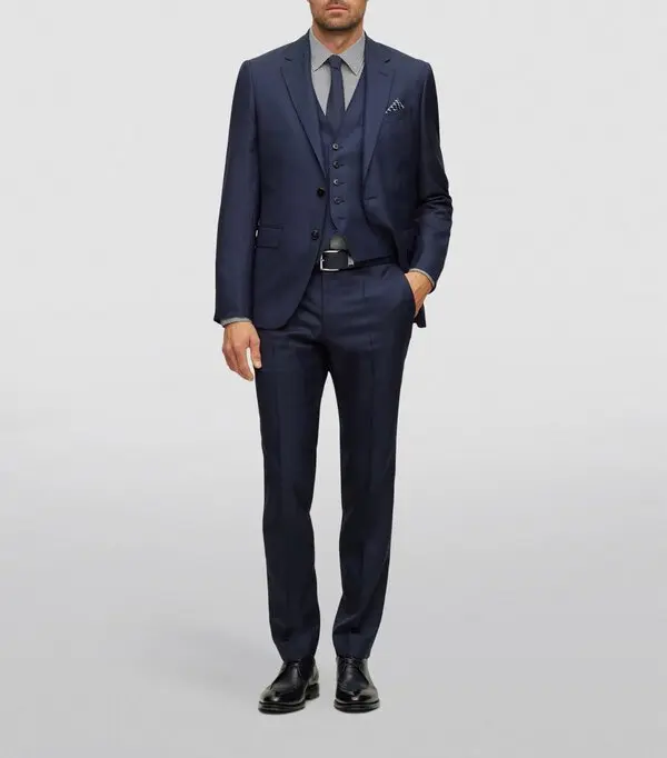 BOSS Printed Slim-fit Shirt