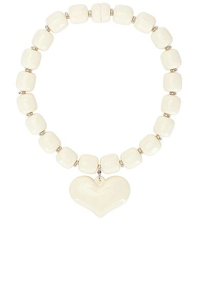 JULIETTA Amore Necklace - Ivory