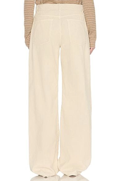THE ROW Eglitta Straight Leg Jeans - Ecru