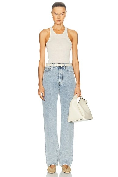 Eterne Ryder Cashmere Tank Top - Bone