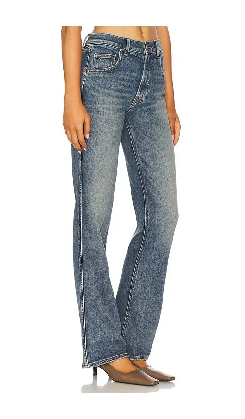 Good American Standard Boot-cut Denim Jeans