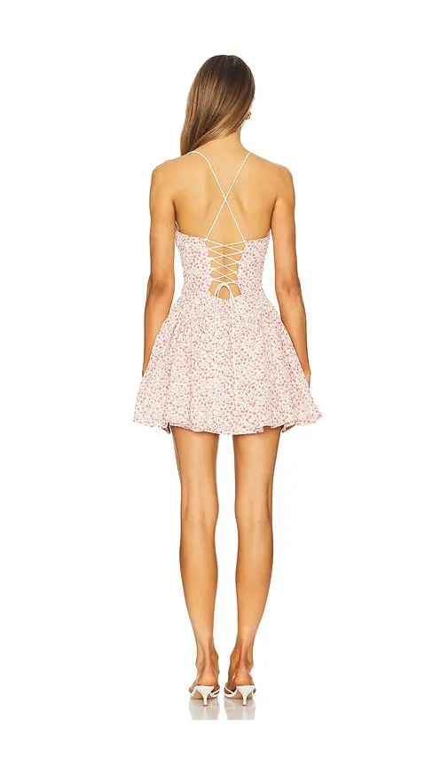 Bardot Estie Embroidered Mini Dress