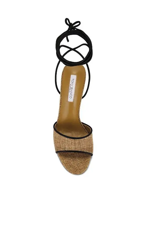 TONY BIANCO Lamar Raffia Stiletto Heel