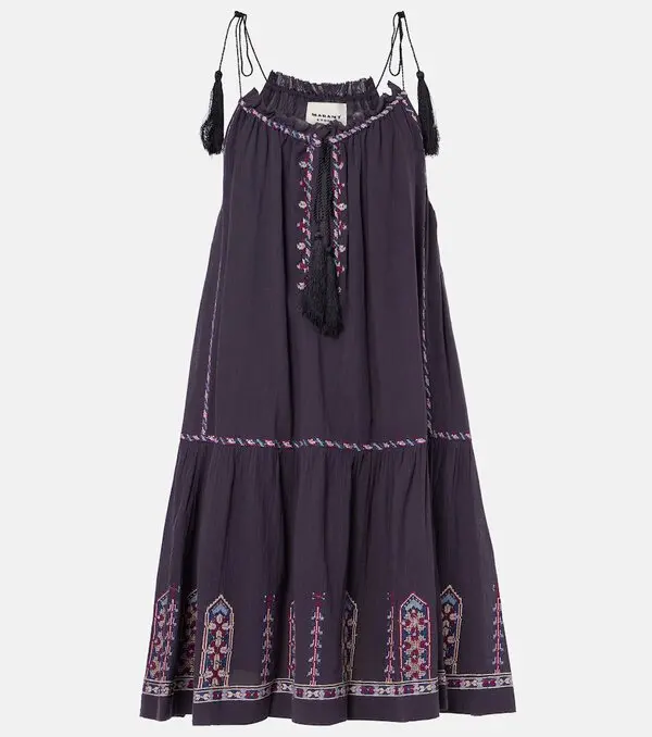 MARANT ETOILE Cotton Minidress - Multicoloured