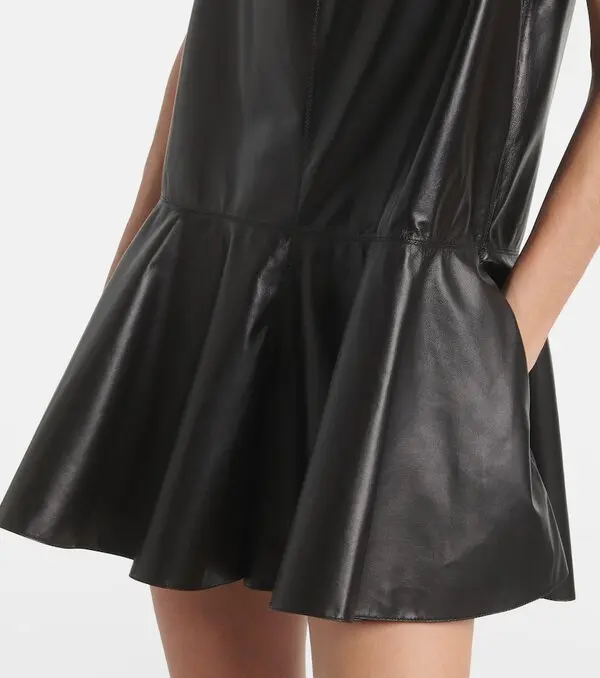 Alaïa Leather Slip Romper