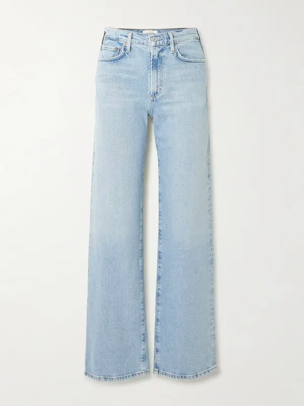 AGOLDE Harper Mid-rise Straight-leg Jeans