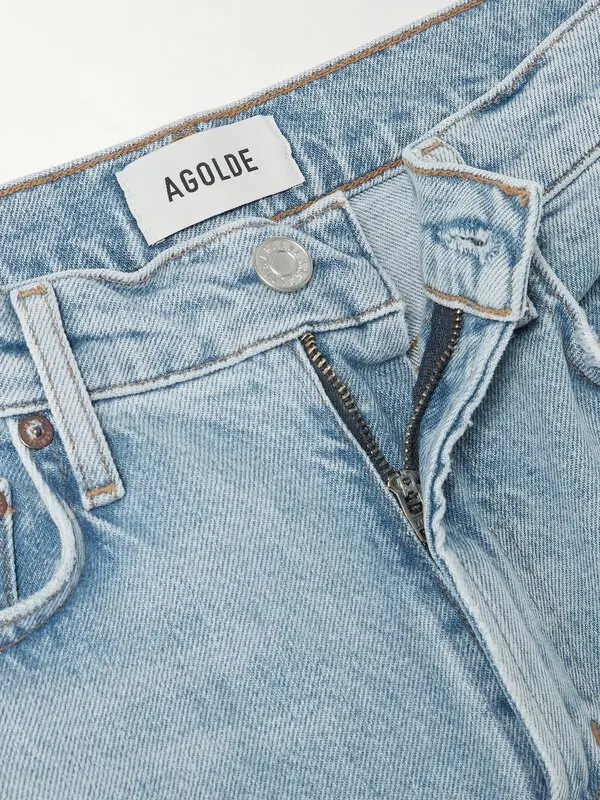 AGOLDE Harper Mid-rise Straight-leg Jeans
