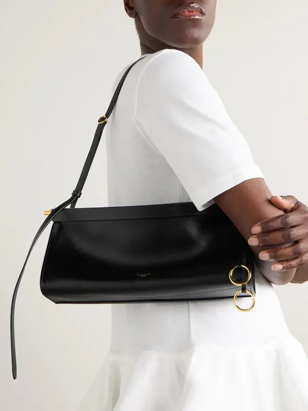 Alaïa Medium East/west Shoulder Bag - Black