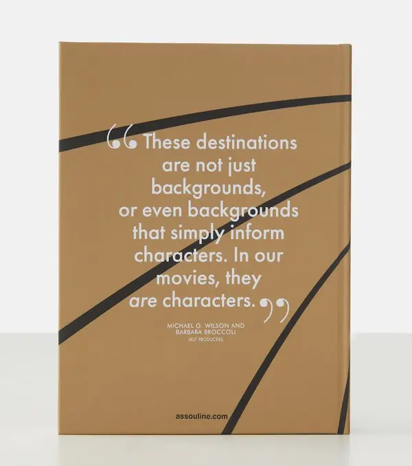 Assouline James Bond Destinations Book - Multicoloured