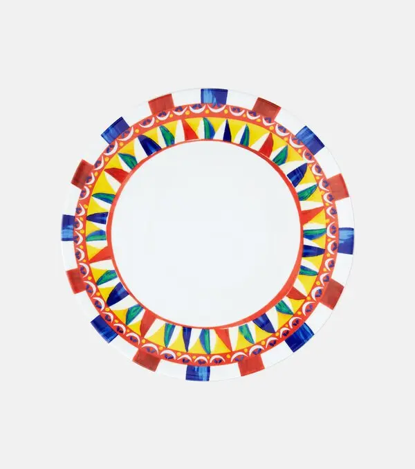 Dolce & Gabbana Porcelain Charger Plate - Multicoloured