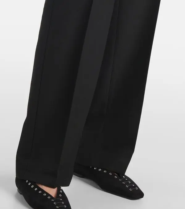 TOTEME Mid-rise Straight Leg Trousers