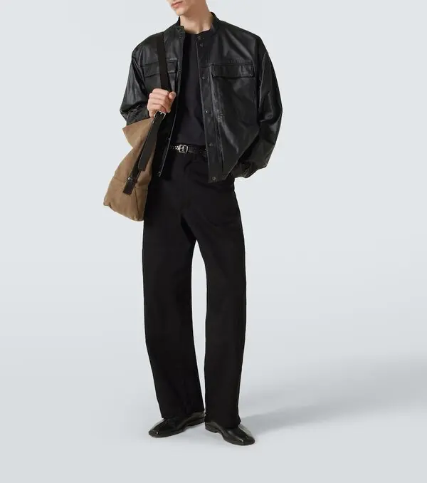LEMAIRE Cotton And Linen Jersey T-shirt