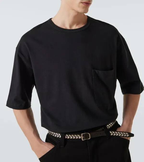 LEMAIRE Cotton And Linen Jersey T-shirt