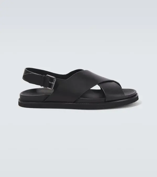 Polo Ralph Lauren Zane Leather Slingback Sandals