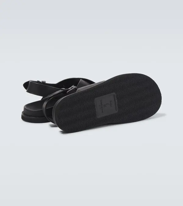 Polo Ralph Lauren Zane Leather Slingback Sandals