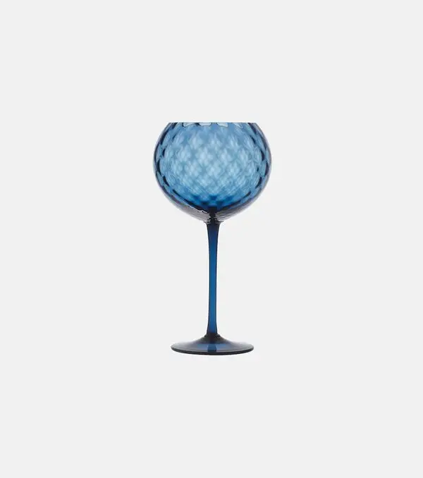 NASONMORETTI Red Wine Glass - Blue