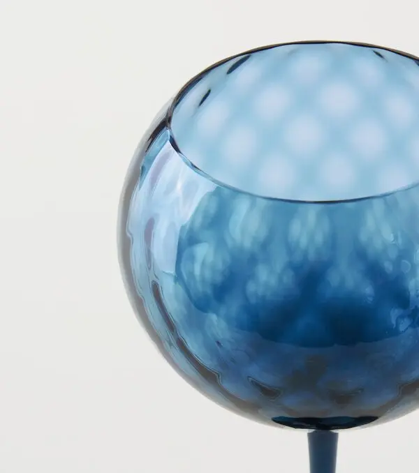 NASONMORETTI Red Wine Glass - Blue