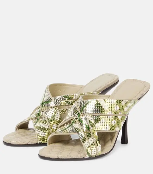 Burberry Skylark Ip Check" Cabana Mules
