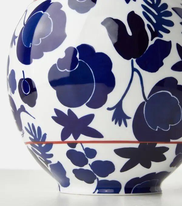 La DoubleJ Wildbird Large Porcelain Vase