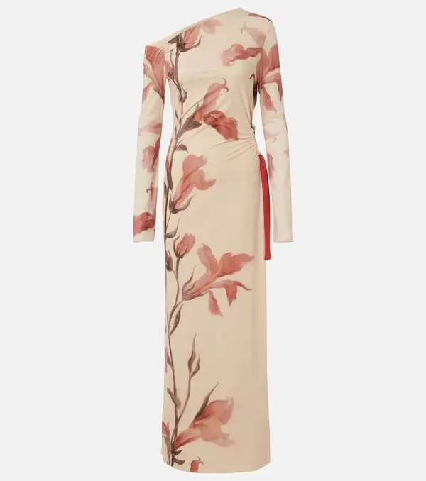 SIR. Floral One-shoulder Maxi Dress - Multicoloured