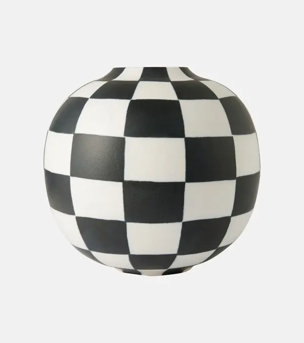 L'Objet Damier Small Vase - Multicoloured